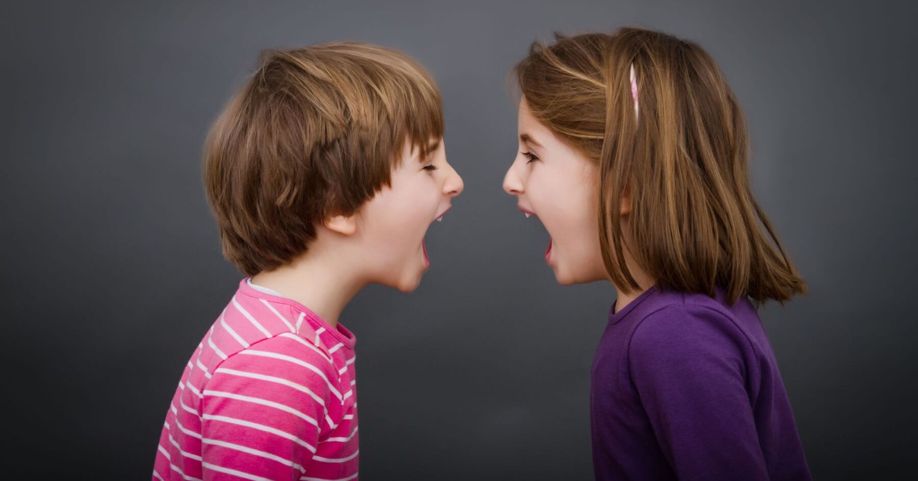 Children Yelling At Each Other